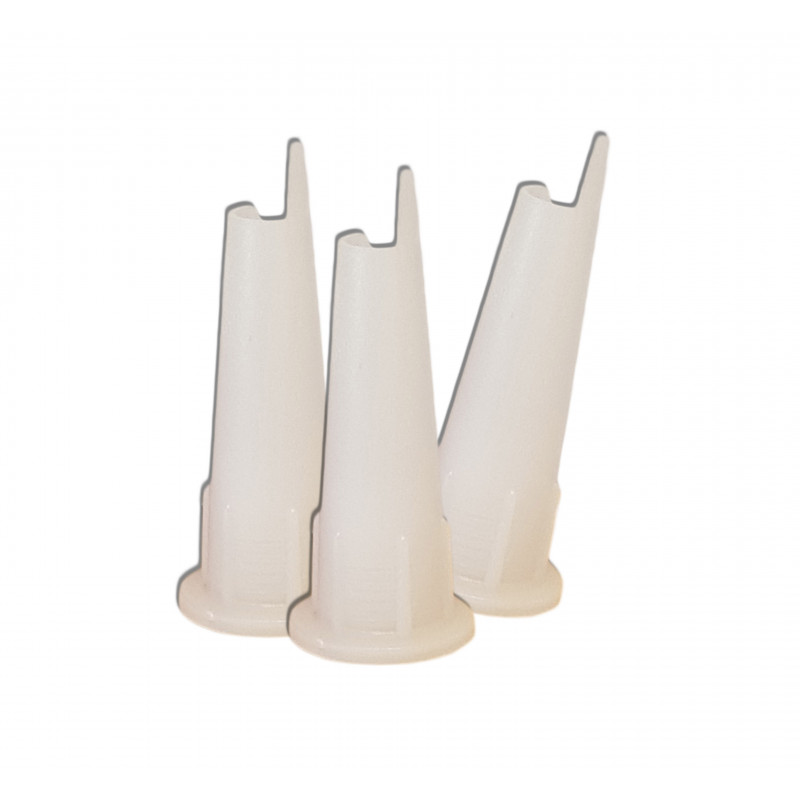 Pre-cut nozzles x12 for windshield bonding cartridge 501K, 501FC, F1K ...