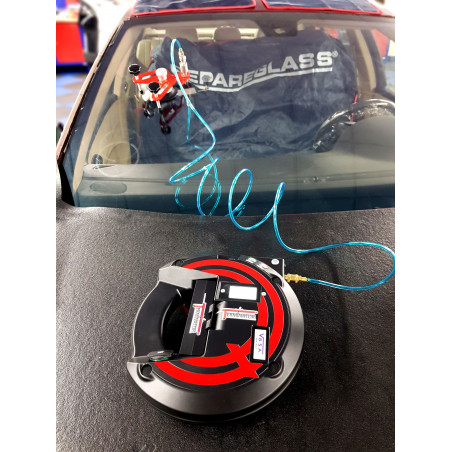 TERMINATOR windshield repair kit with automated injection France ...