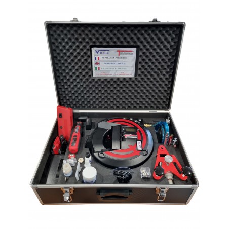 TERMINATOR windshield repair kit with automated injection France ...
