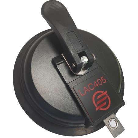 Suction cup for holding cutting rope