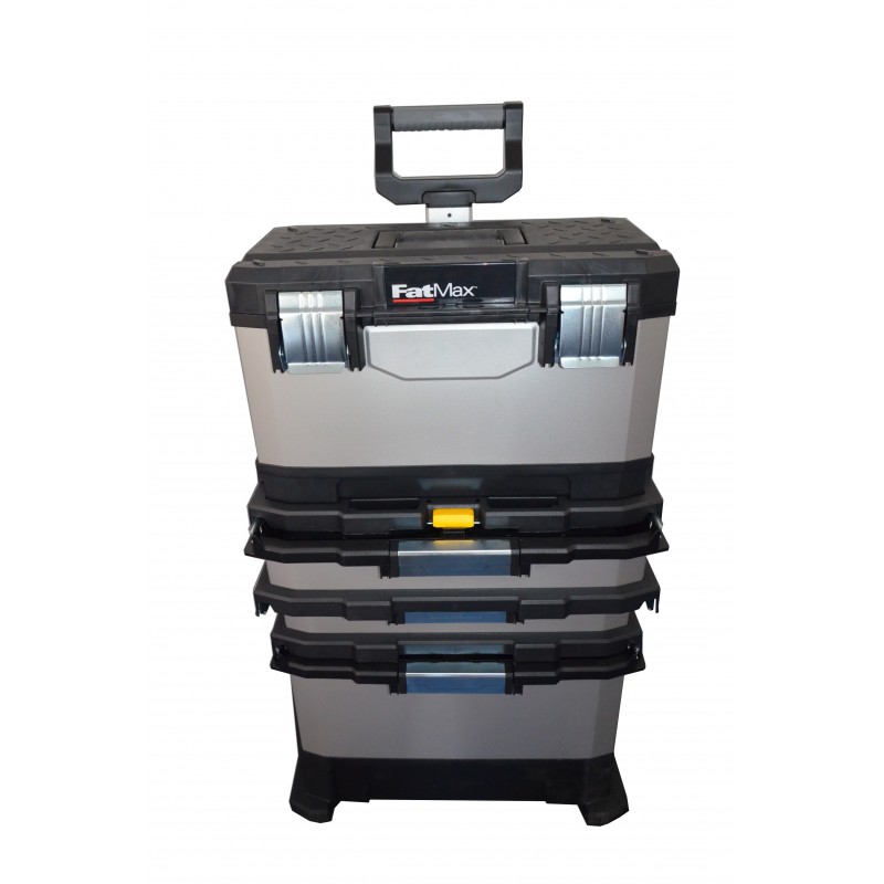 Modular mobile workshop trolley made from two materials - bare unit ...