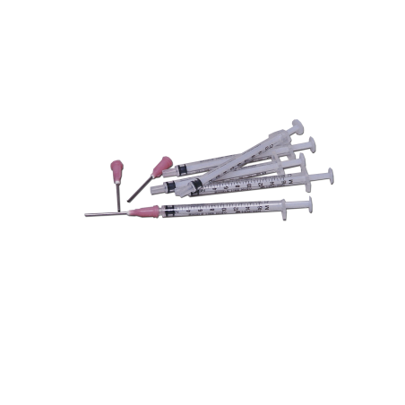 Set of 5 special syringes for resin injection France | windshield repair