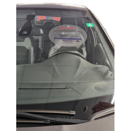 Field of vision template to define windshield repair areas at VBSA ...