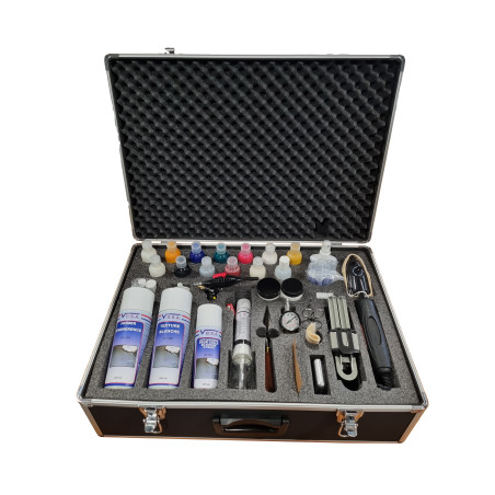 Interior plastic repair kit - vinyl - leather France | Quick repair ...